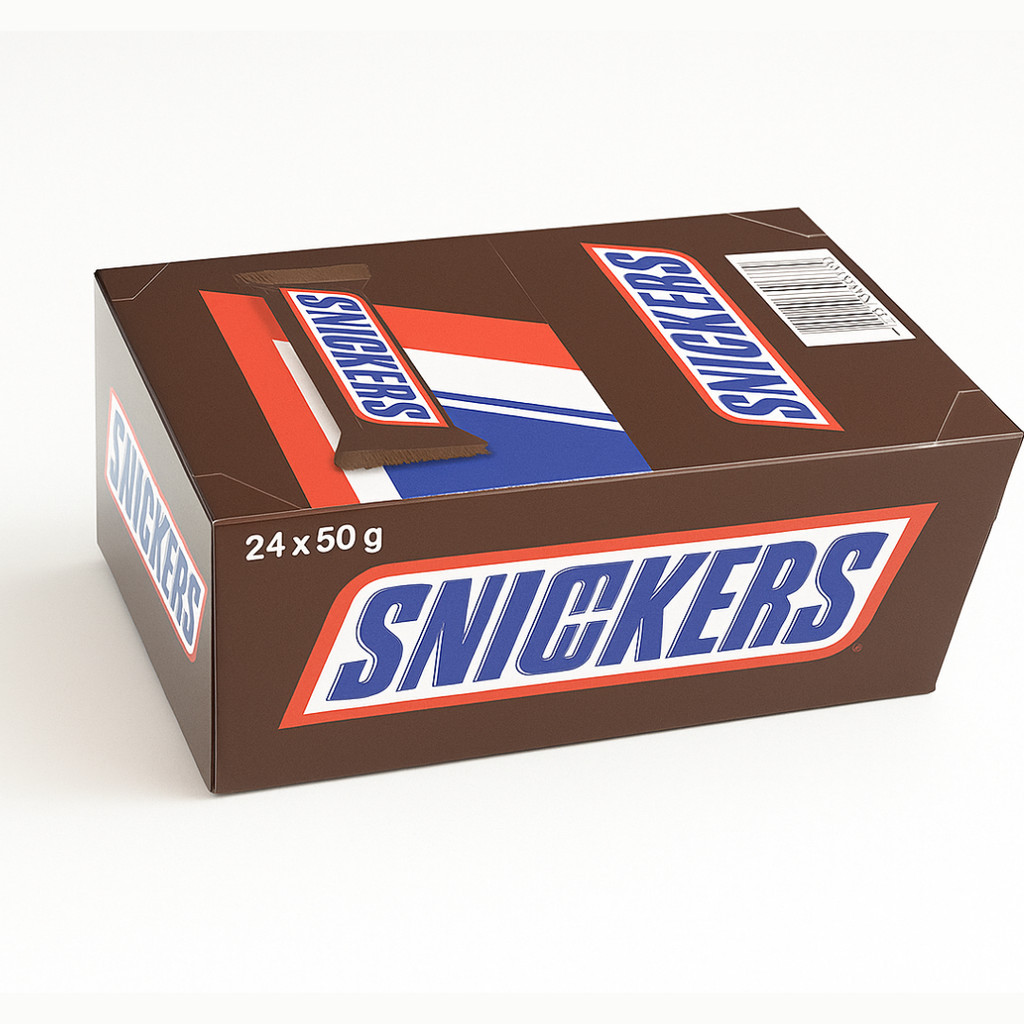 Box of 24 Snickers Chocolate Bar 50g Best Before 10/May/2026 | Shopee ...