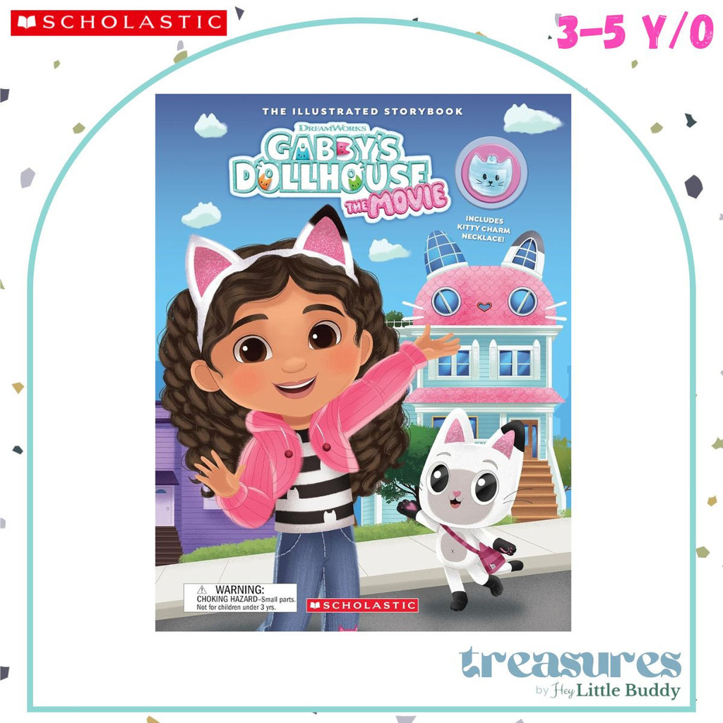 Gabby's Dollhouse The Movie Gabbys Dollhouse Storybook with Charm ...
