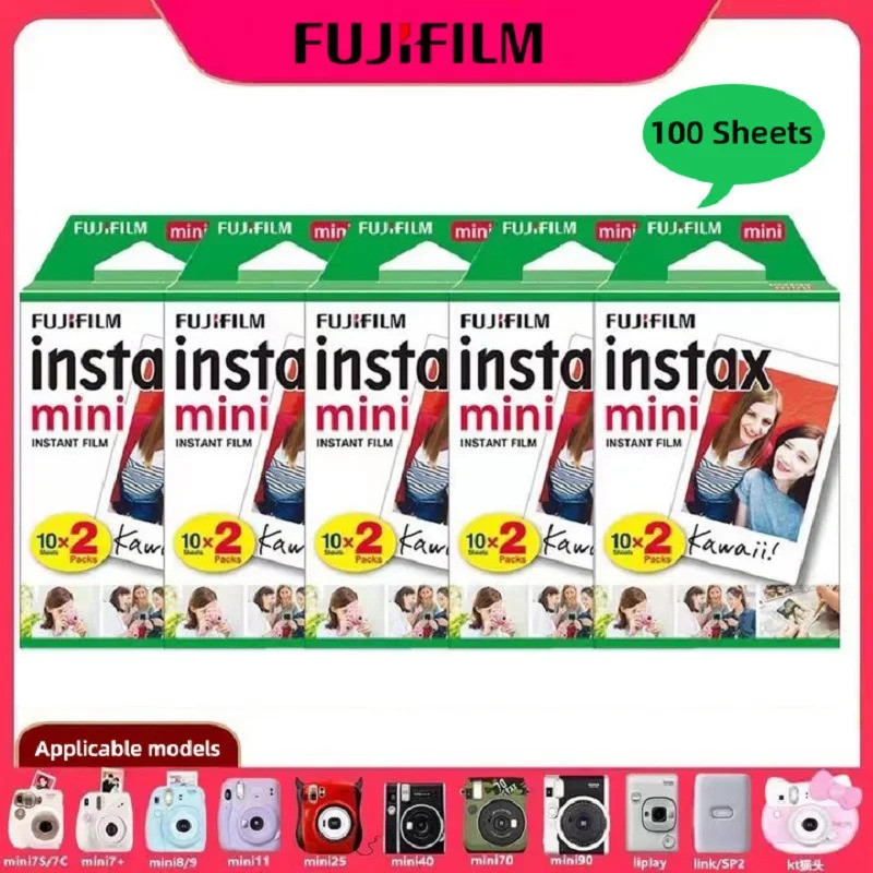 10/20/40/60 sheets 3 inch Fujifilm Instax Mini film Instax paper for ...
