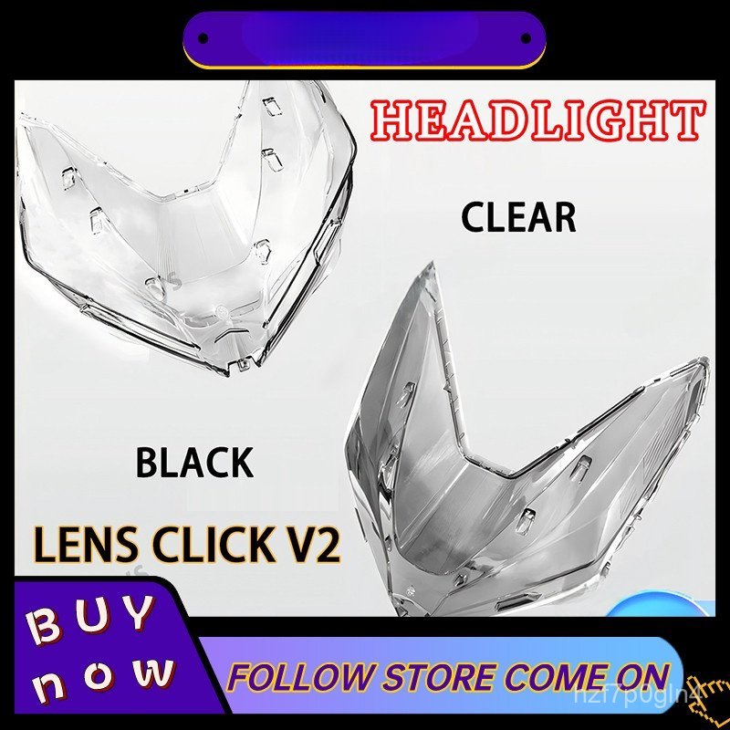 Honda Click 125i/150i V2/V3 Headlight Lens(rinj brand) Lens Click V2 ...