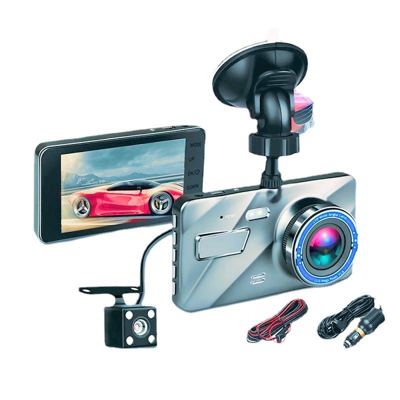 New Car4Inch Driving Recorder Dual Recording HD1080P Black Box Hidden ...