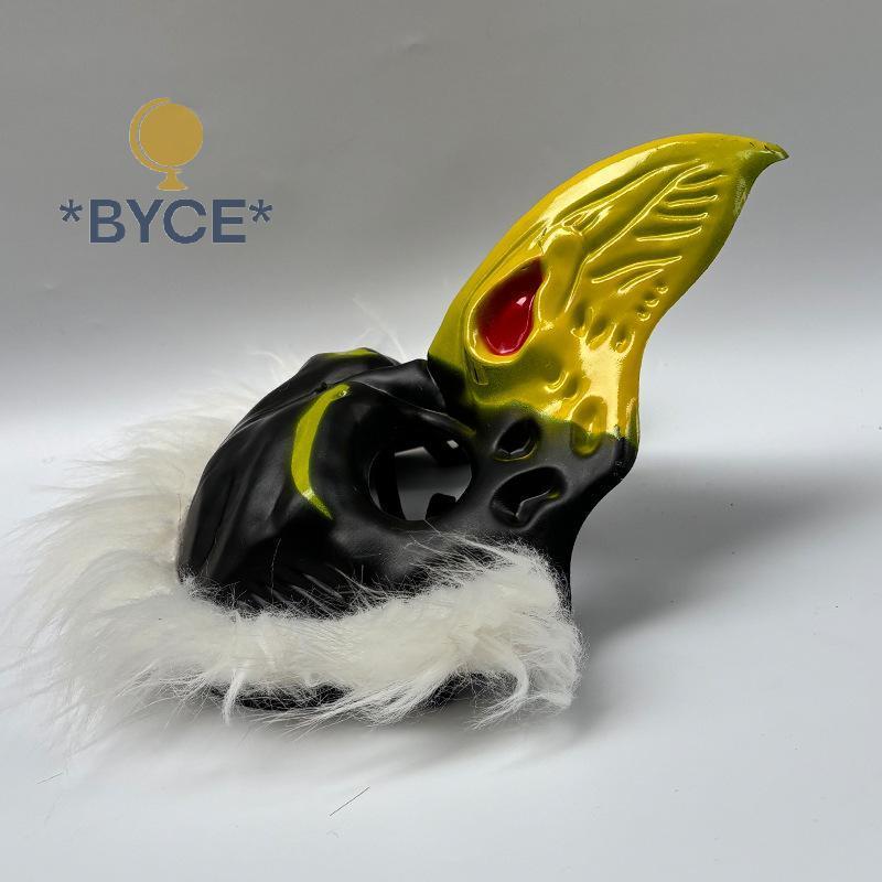 BYCE> Halloween Cosplay Scary Eagle Face Mask NPC Funny Prank Scare ...