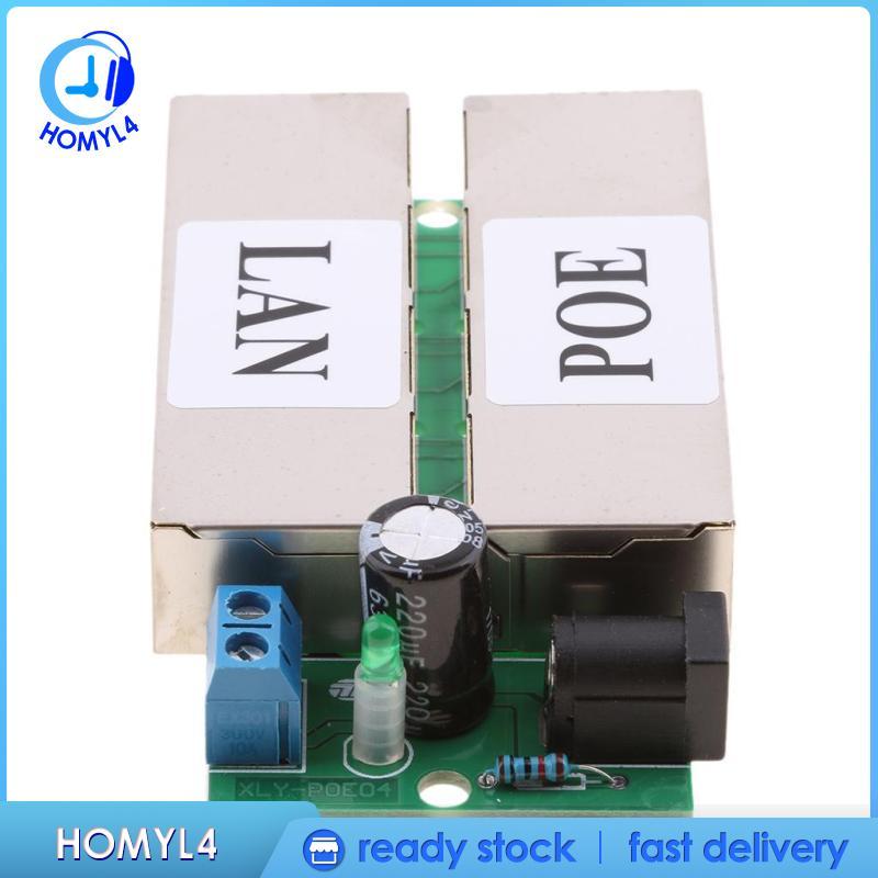 [Homyl4] Injector Poe Power Supply Module for Webcam Bridge Ethernet ...