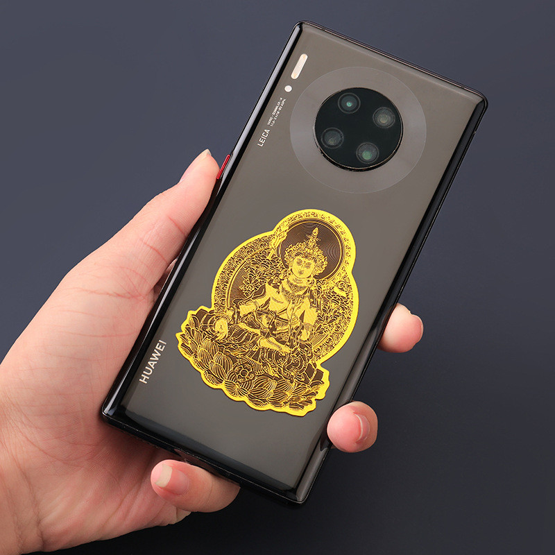 Buddha Zodiac Patronus Benming Buddha Mobile Phone Sticker Gourd Void ...