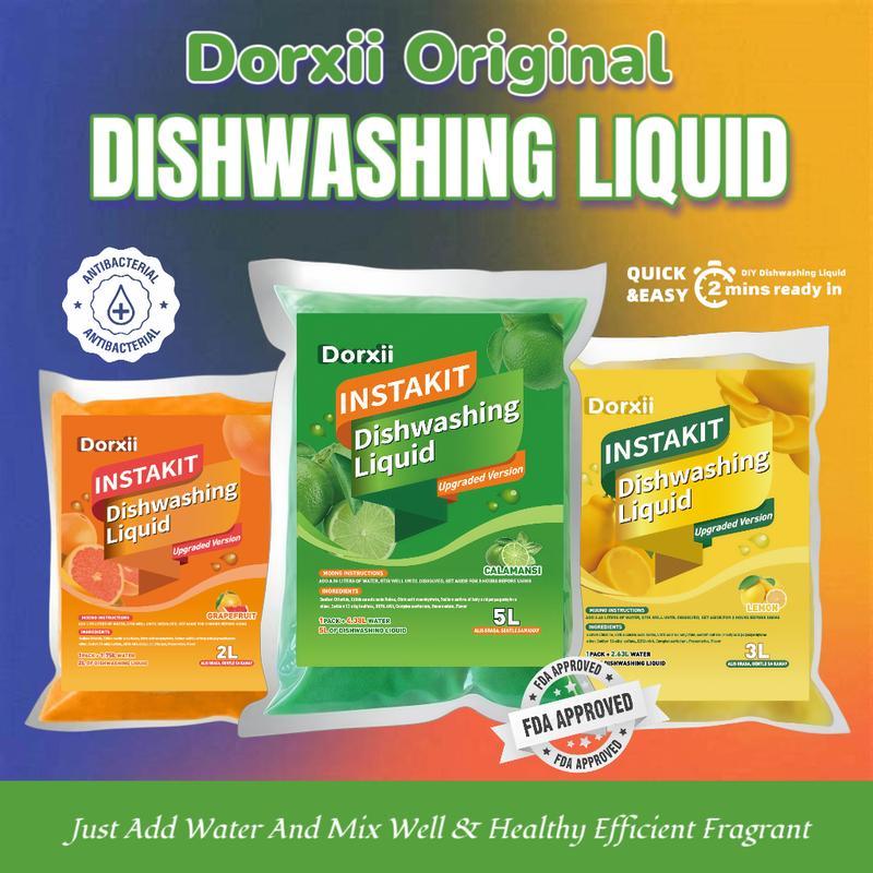 [FDA] BUY 1 TAKE 2 Easy-to-Mix Dishwashing Liquid Set -2L- 3L & 15L ...