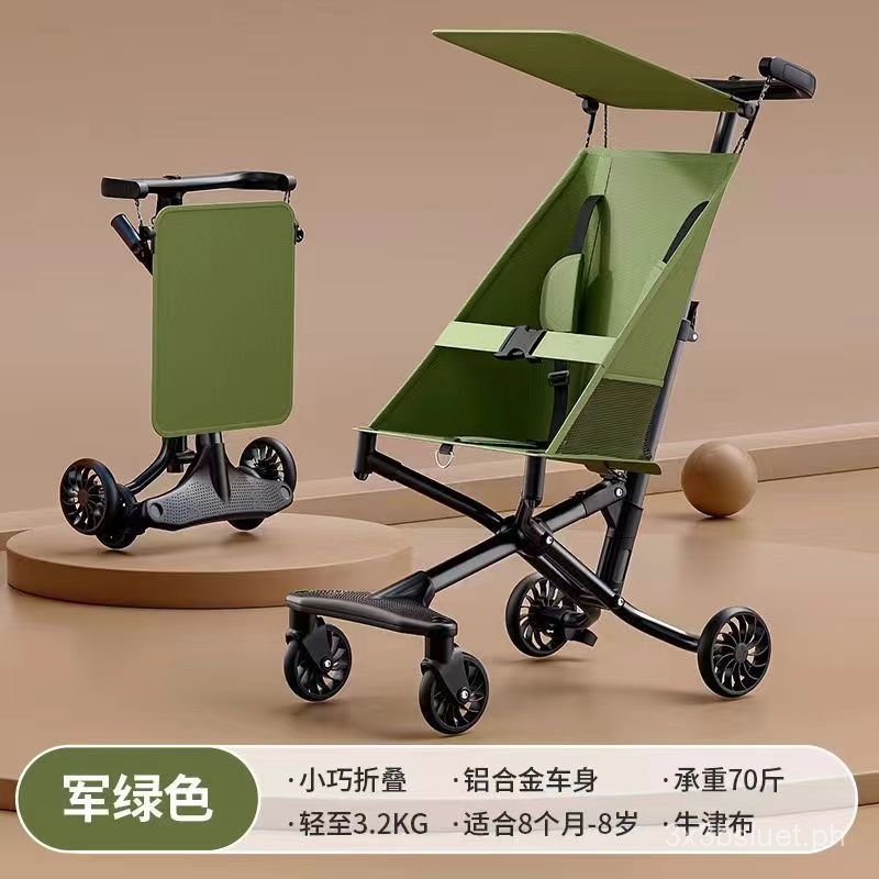 Baby Stroller Ultra-light Pocket Stroller Baby-walking Artifact ...
