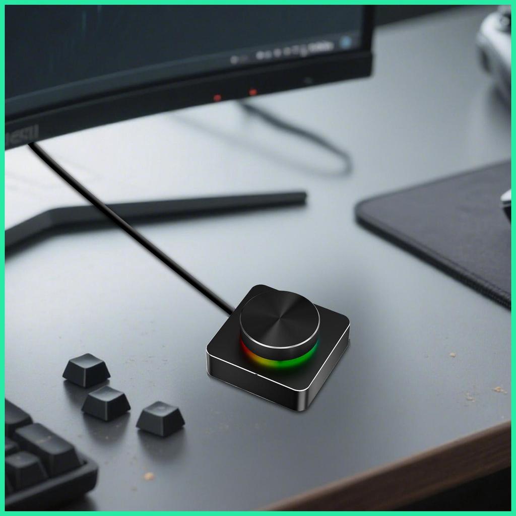 Computer Volume Controller Knob Wireless Audio Volume Controller for ...