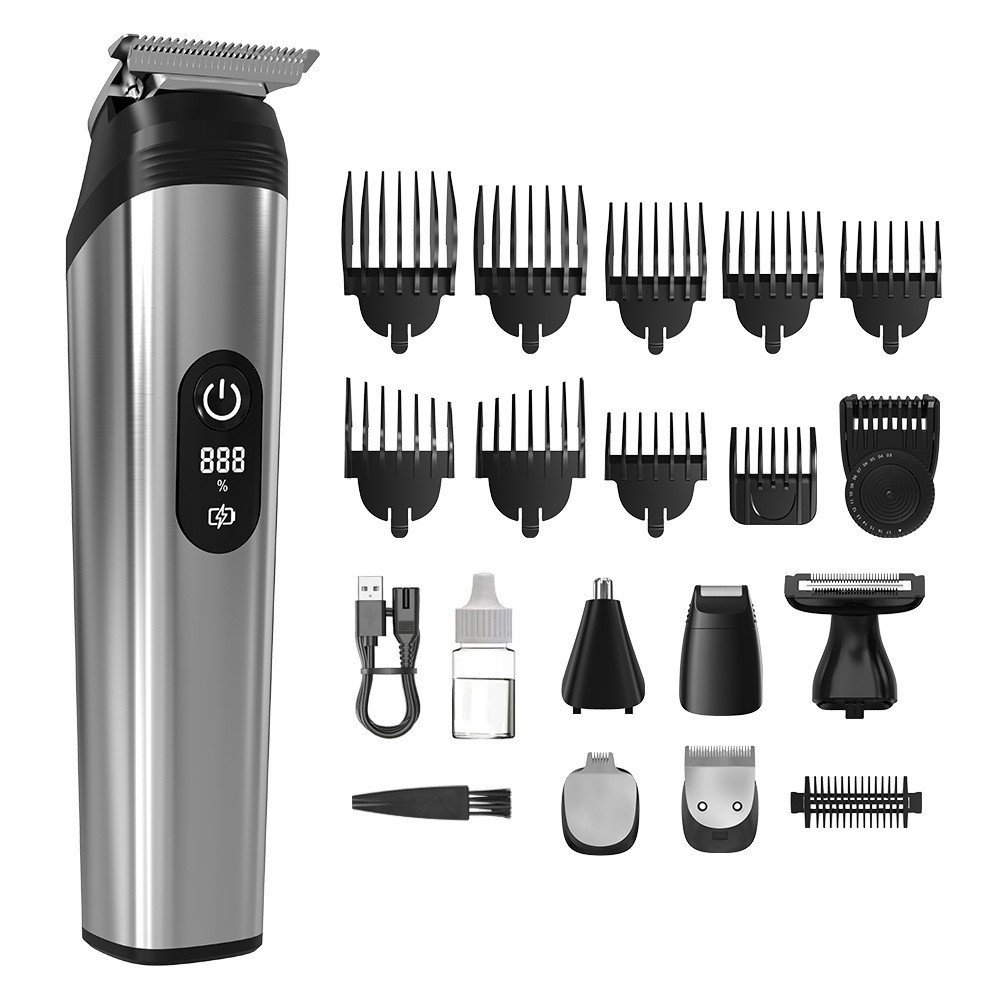 Digital Display Nose Hair Smart Eyebrow Trimmer Hair Clipper Electric ...