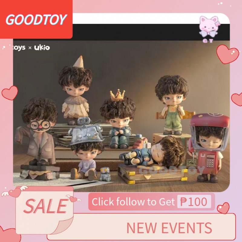 JOTOYS Ukio Letters to now series Figures New IP fashion game box decoration confirmation style ...