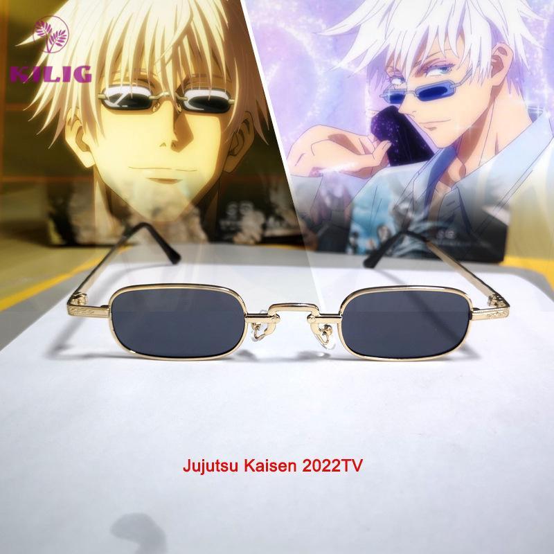 KILIG Anime Jujutsu Kaisen Gojo Satoru Same Eye Mask Glasses Cosplay ...