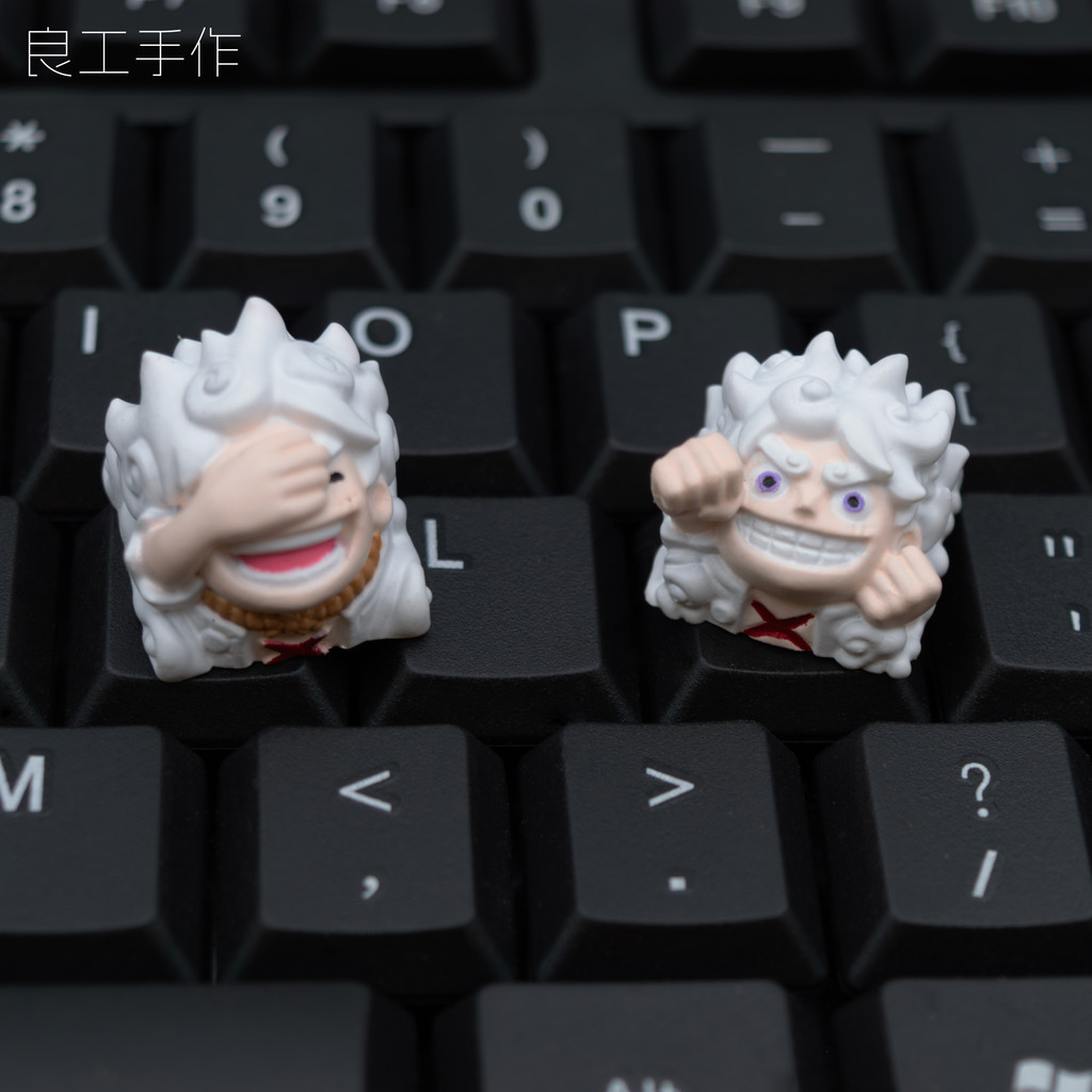 keycaps custom keycaps Unique Keycap One Piece Five-speed Luffy Nika ...