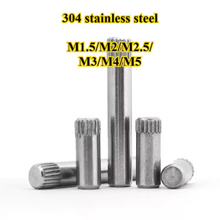knurled pin / serrated pin / dowel pins 304 SS M1.5/M2/M2.5/M3/M4/M5 ...