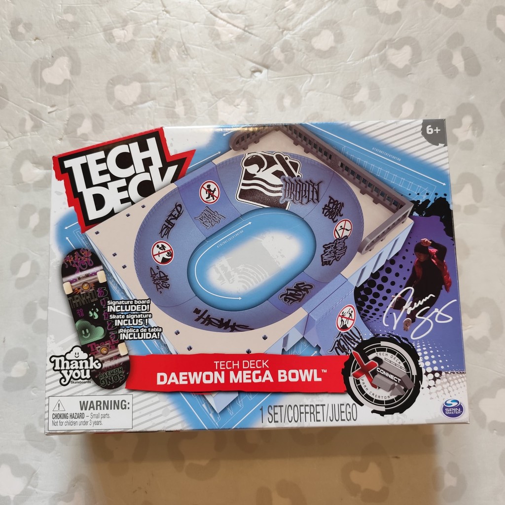 TECH DECK - Daewon Mega Bowl X-Connect Fingerboard Skate Park | Shopee ...