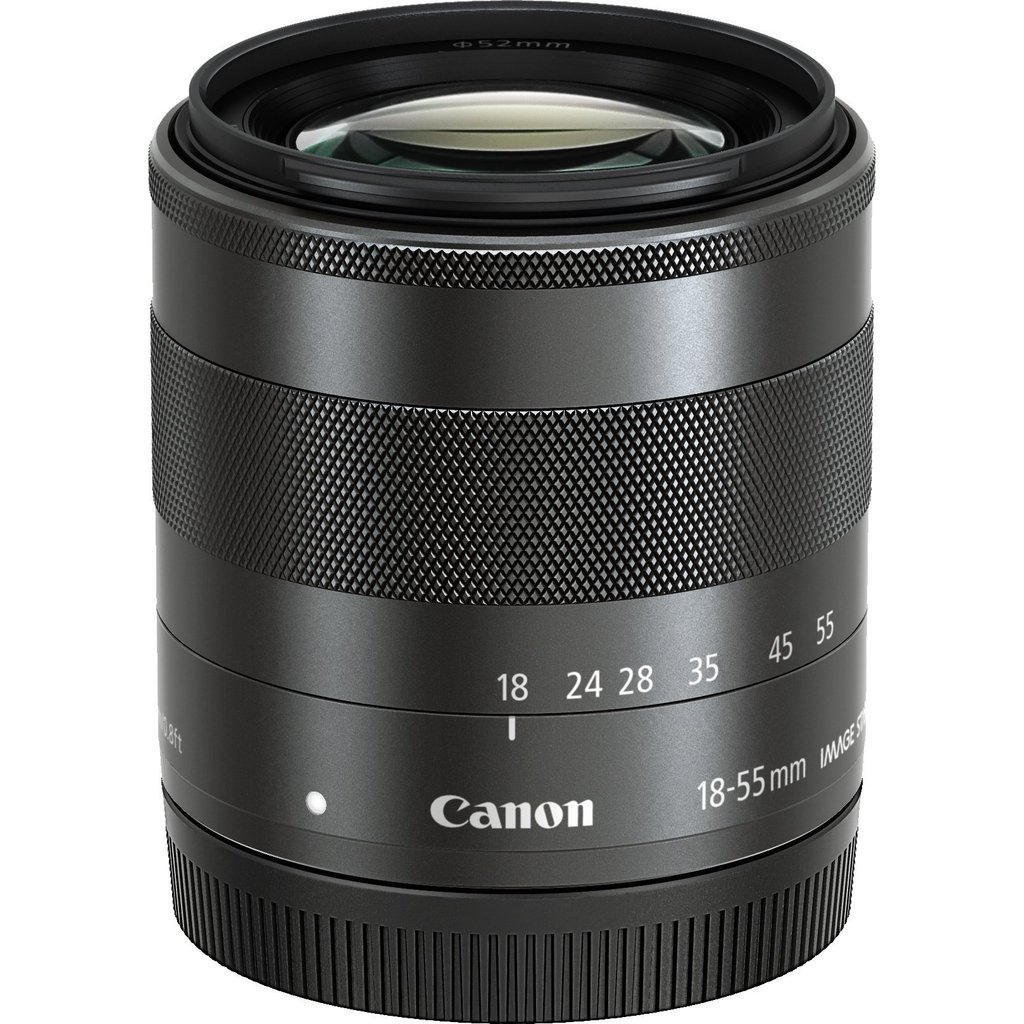Canon Standard Zoom Lens EF-M18-55mm F3.5-5.6 IS STM for Mirrorless ...