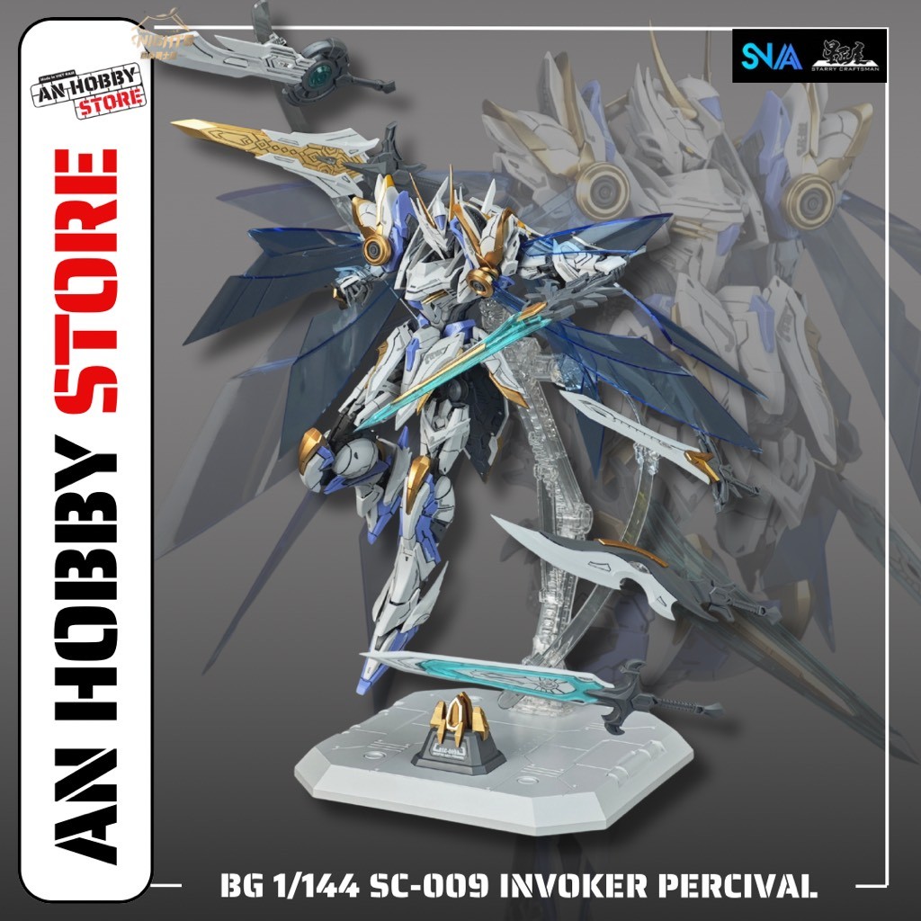 ASSEMBLY MODEL SC009 DIVINE INVOKER PERCIVAL SNAA BG 1/144 - SPECIAL ...