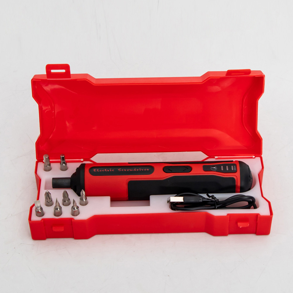 Electric Screwdriver Sets with LED Lights Rechargeable Cordless ...