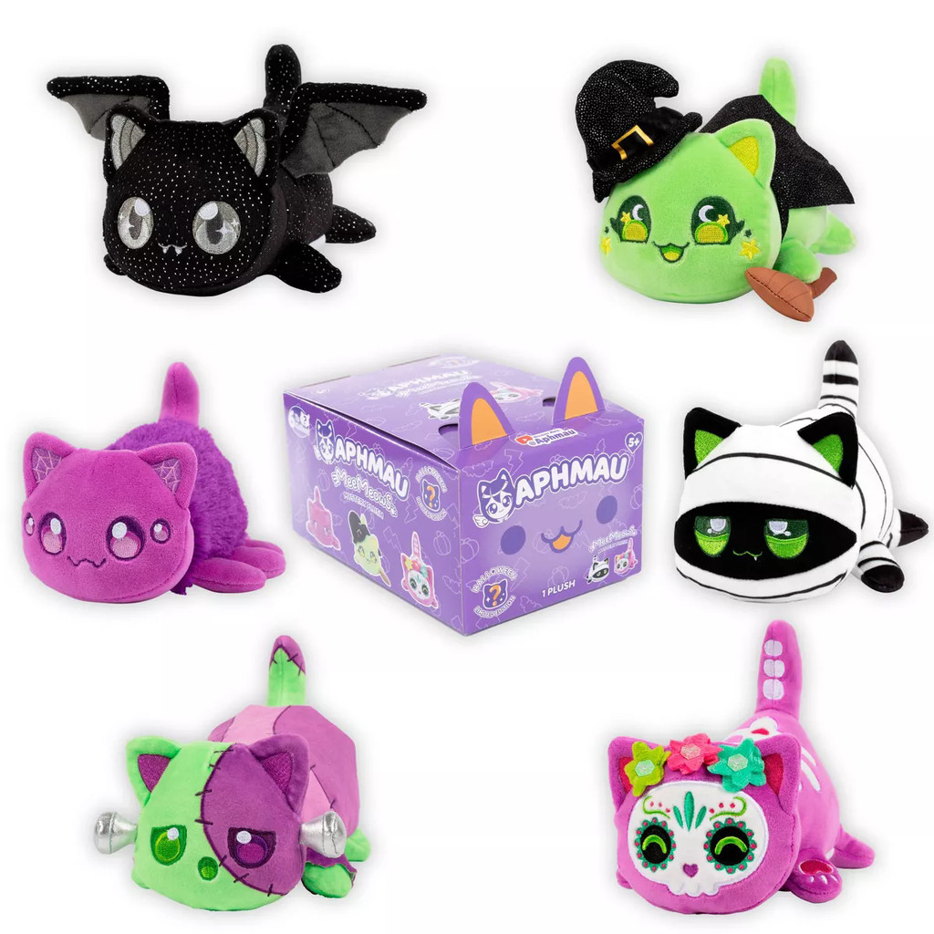 Aphmau 6" MeeMeow Mystery Plush 2 Pack Bundle – Series 6; YouTube ...