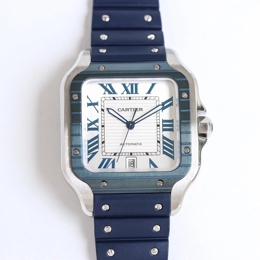 Cartier SANTOS Series Watch Technology Features: 1 ️ Mirror: Sapphire ...