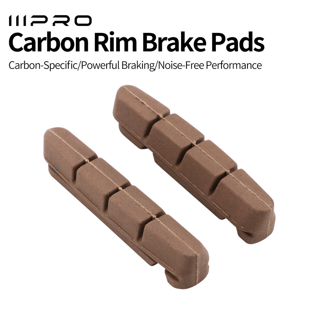 IIIPRO Carbon Fiber Wheelset Brake Pads Rim Brake V Brake C Brake for ...