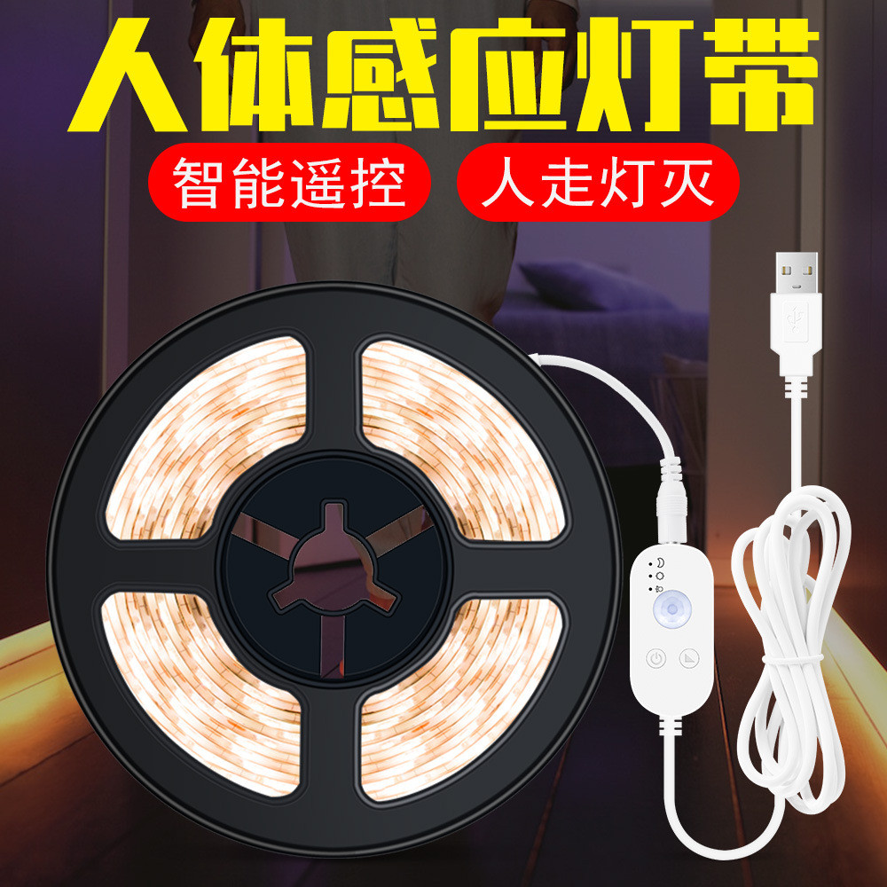 New Product Ready Stock led Light Strip 2835USB Waterproof Human Body ...