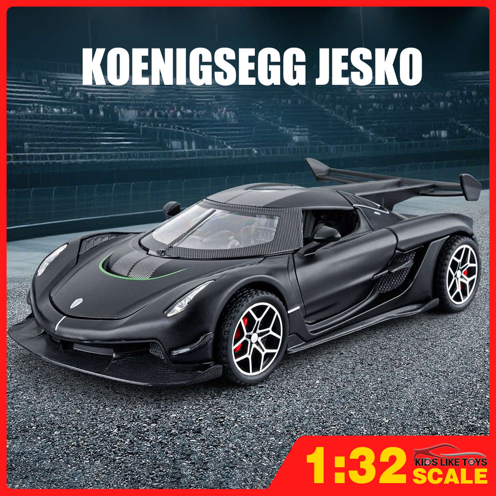 KLT 1:32 Koenigsegg Jesko Diecast Model Car Alloy Cars Toys Collection ...