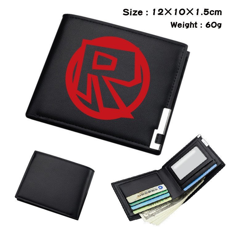 ROBLOX Virtual World Student Men and Women PU Foldable Leather Wallet ...