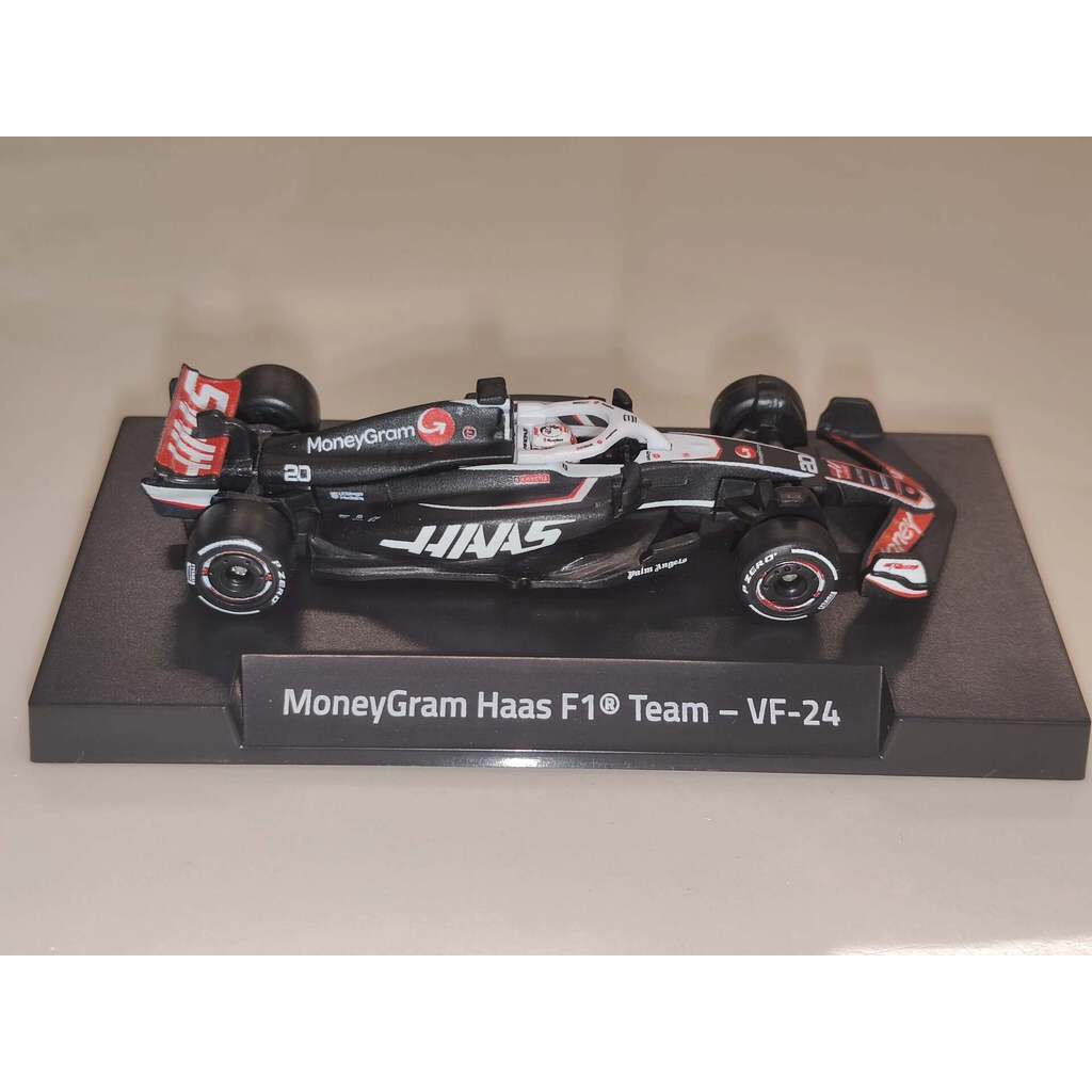 Hot Wheels Gold-packed Hass VF24 F1 Racing Model, 1: 64 Alloy Car Model ...