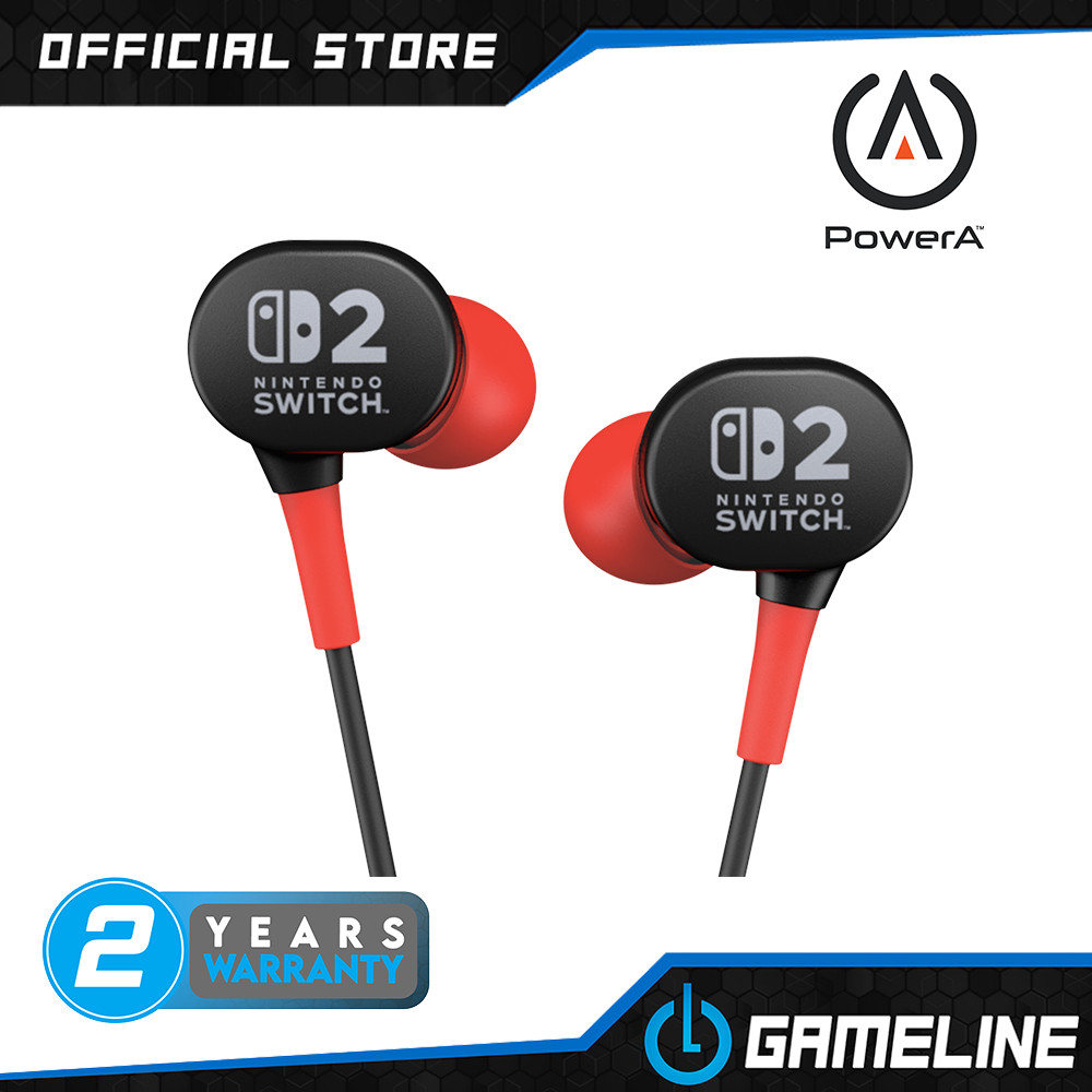 PowerA Wired Earbuds for Nintendo Switch 2 | Shopee Philippines