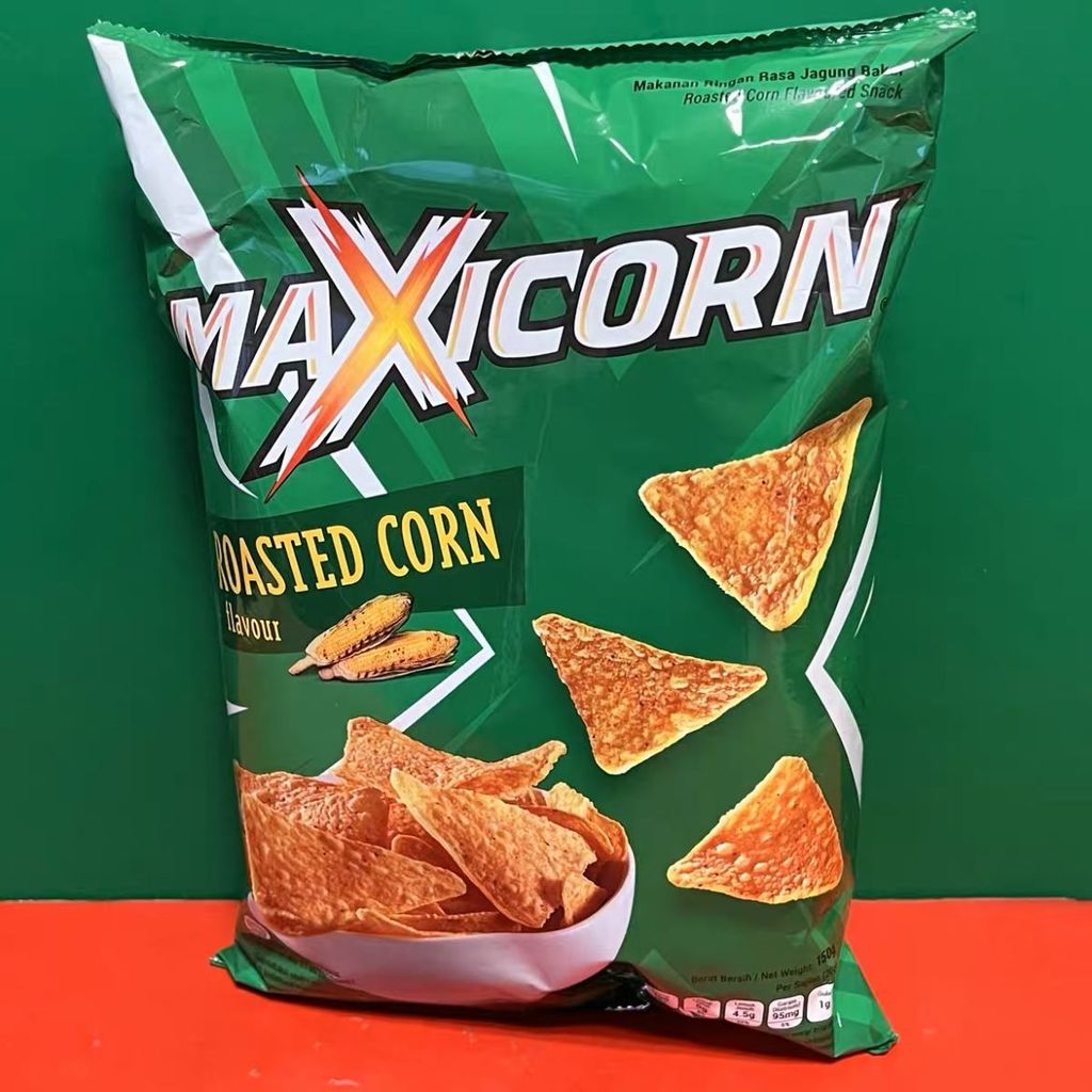 ** Bag Indonesia Imported Max Ke Corn Chips Triangle Potato Chips ...