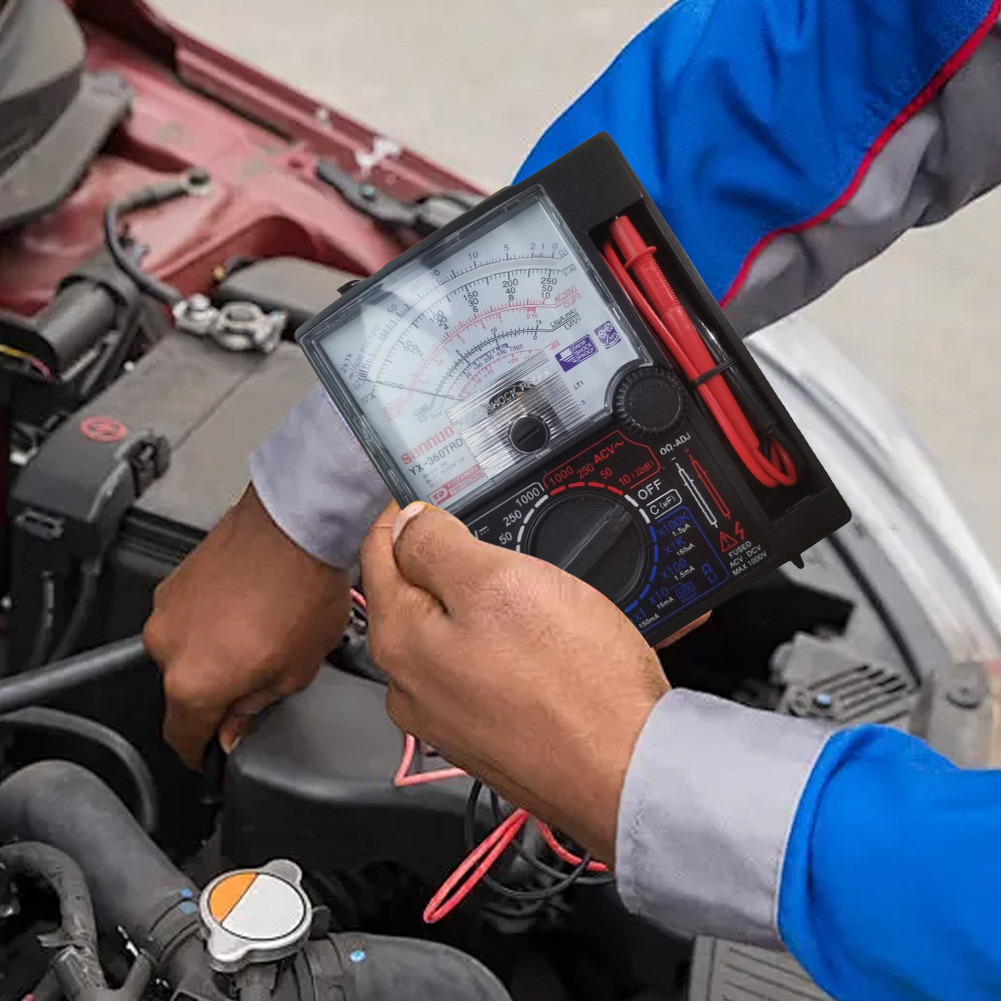 Voltage Current Tester DC 1000V Handheld Pointer Analog Meter Pointer ...