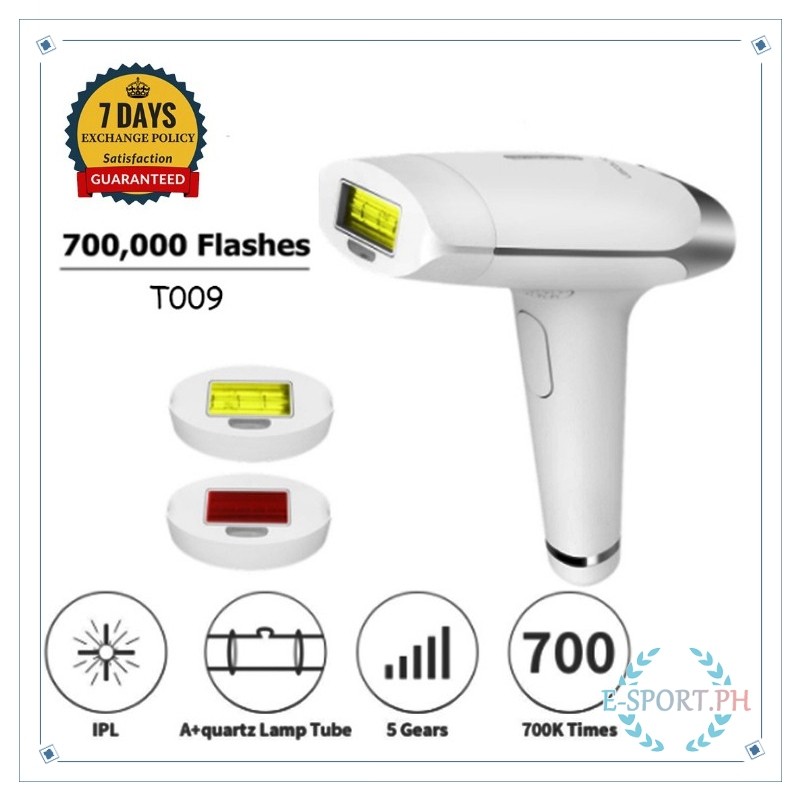 Original LESCOLTON/KEMEI IPL T009 Laser Hair Removal Machine Permanent ...