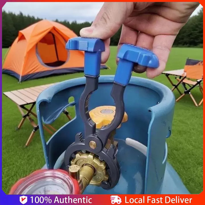 universal lpg gas valve service tool - triple-function wrench for tank ...
