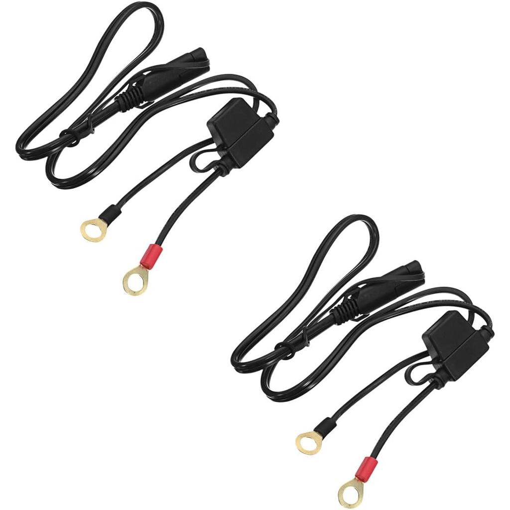 2FT 18AWG SAE Battery Connector, SAE Extension Cord, SAE Connector to O ...