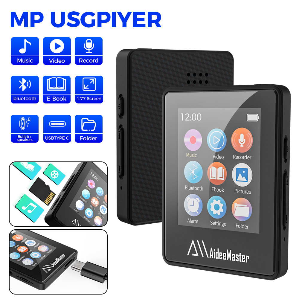 Lossless high fidelity music player Portable BT MP3 Player Wireless ...