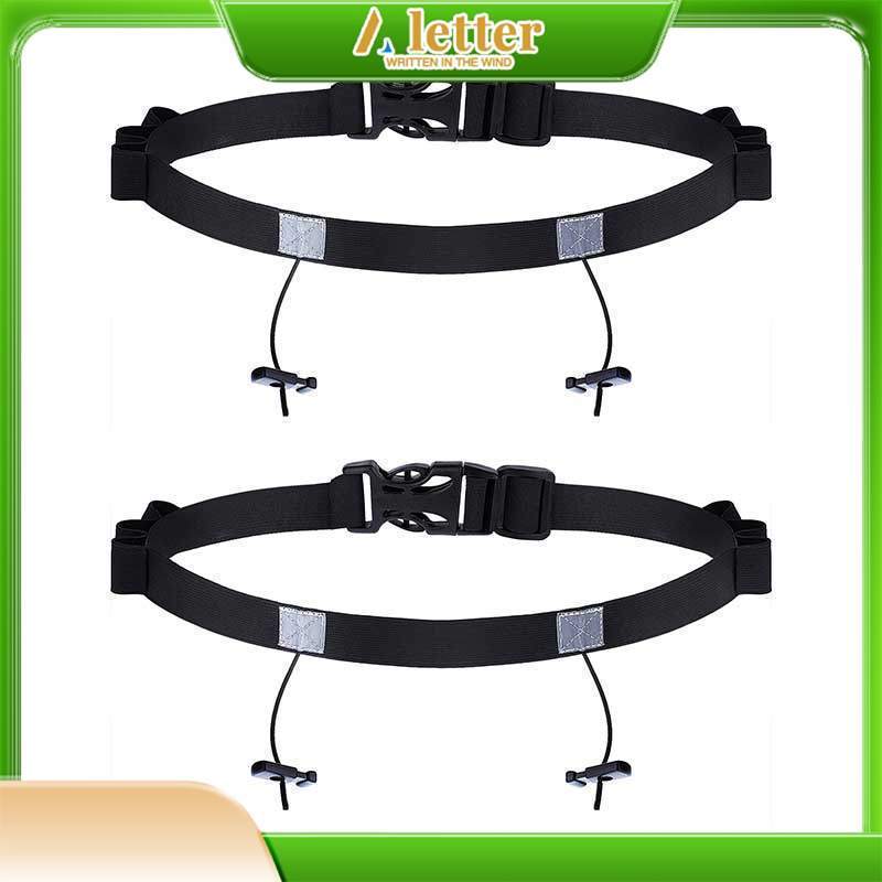 Race Belt Running Hydration Belt With Marathon,Running Number Belt,Non ...