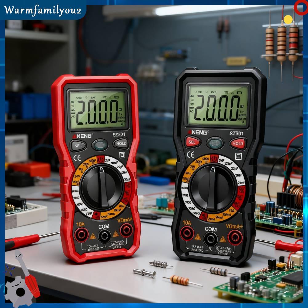ANENG SZ301 SZ302 Digital Multimeter AC/DC Votage Tester NCV Detector ...