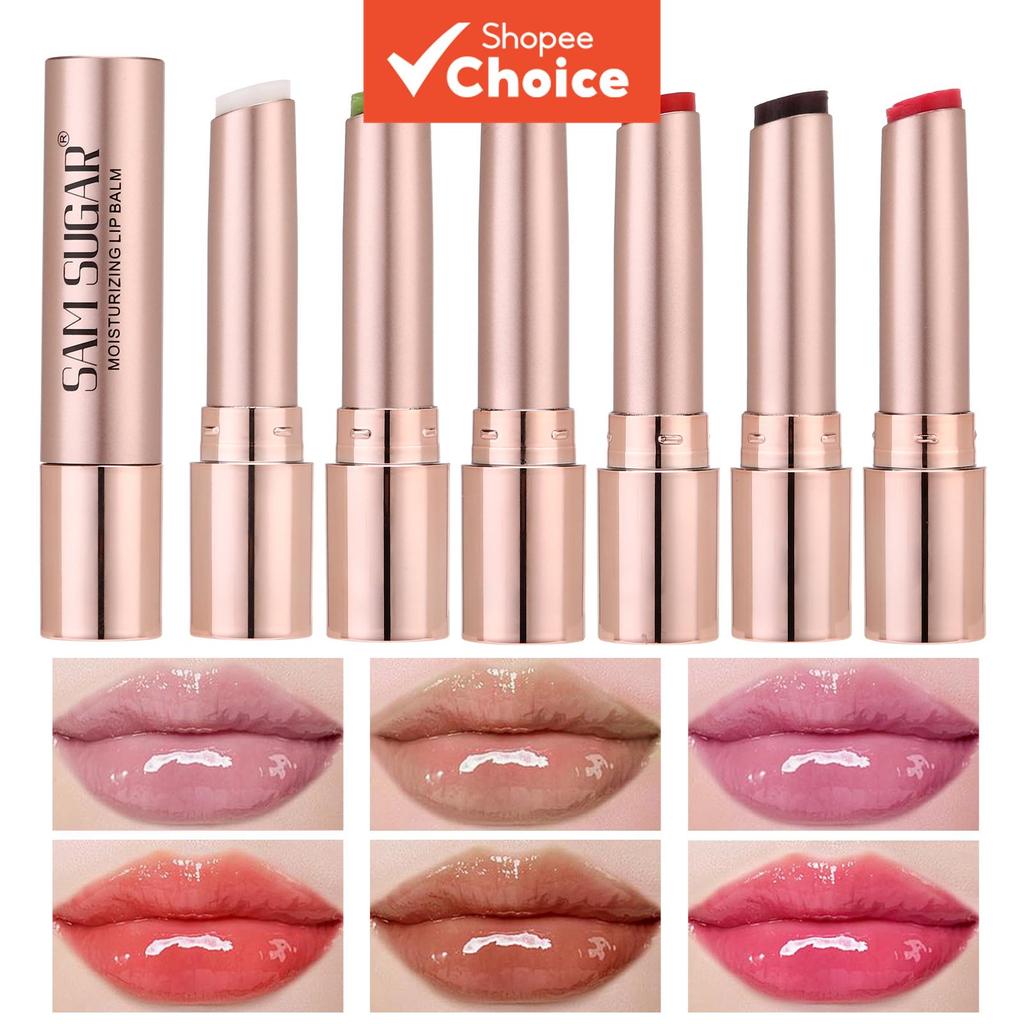 Sam Sugar Hyaluronic Acid Moisturizing Lipstick - Anti-Chap, Lip Line ...