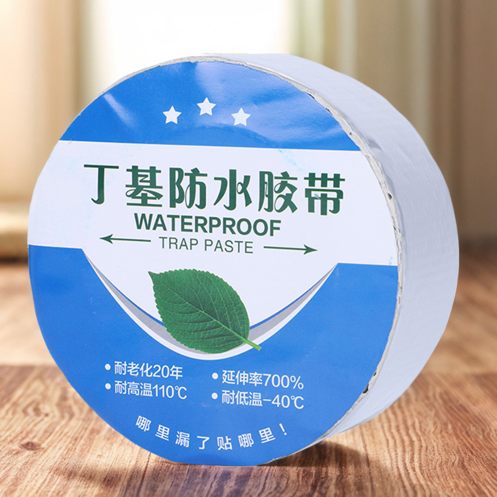 Aluminum Foil Butyl Tape Waterproof Sealant Tape Self Adhesive Butyl ...