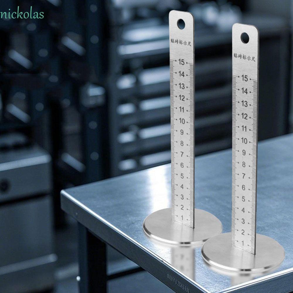 NICKOLAS Lay Floor Tile Special Ruler, Stainless Steel Multipurpose ...