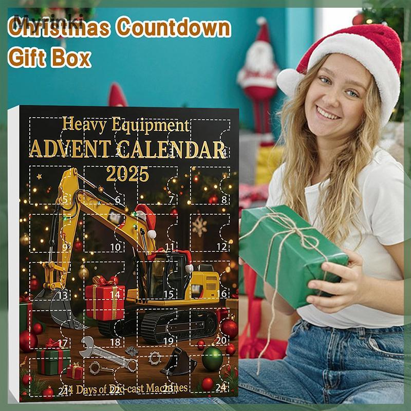 myrinki Heavy Equipment Advent Calendar 2025, 24 Days Christmas ...