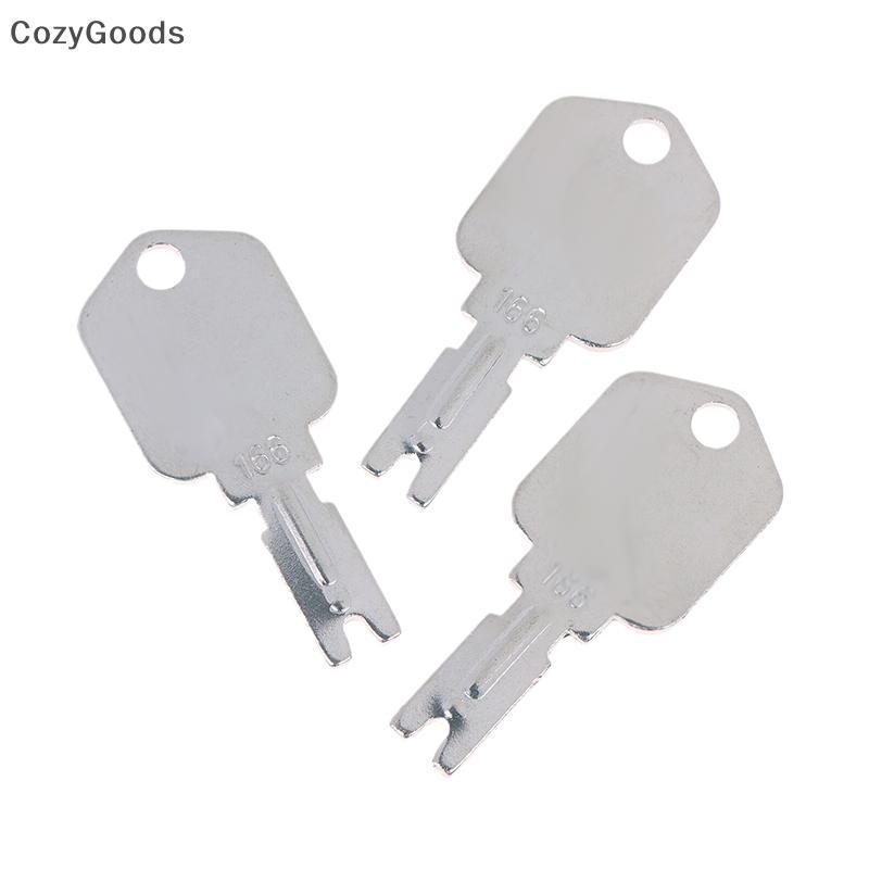 null 1/3/5Pcs For 166 186304 Forklift Key For Heavy Duty Equipment Keys ...