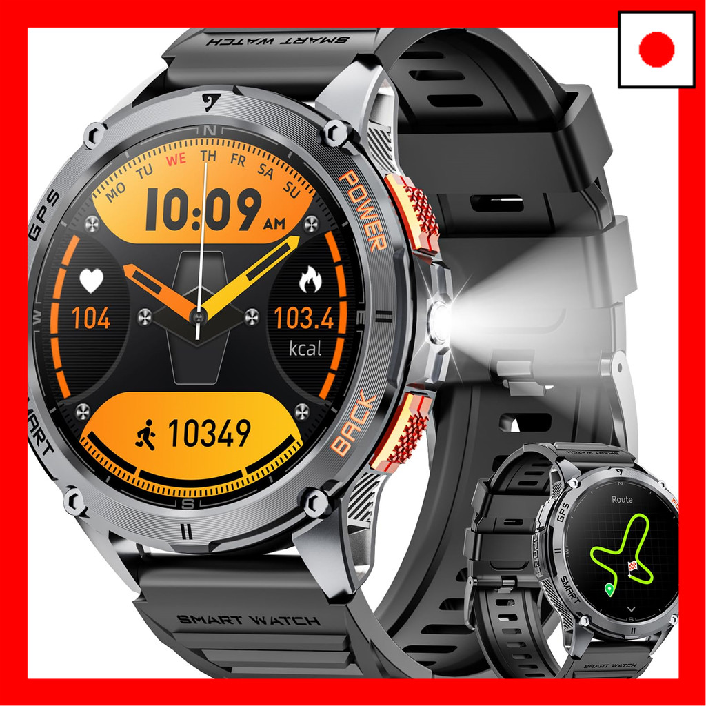 [Direct from JAPAN]Smartwatch [2025 Latest Design, Military-Grade ...