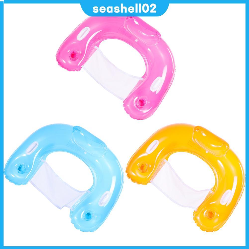 [Fast Arrival] Inflatable Pool Float with Cup Holders and Handles Pool ...