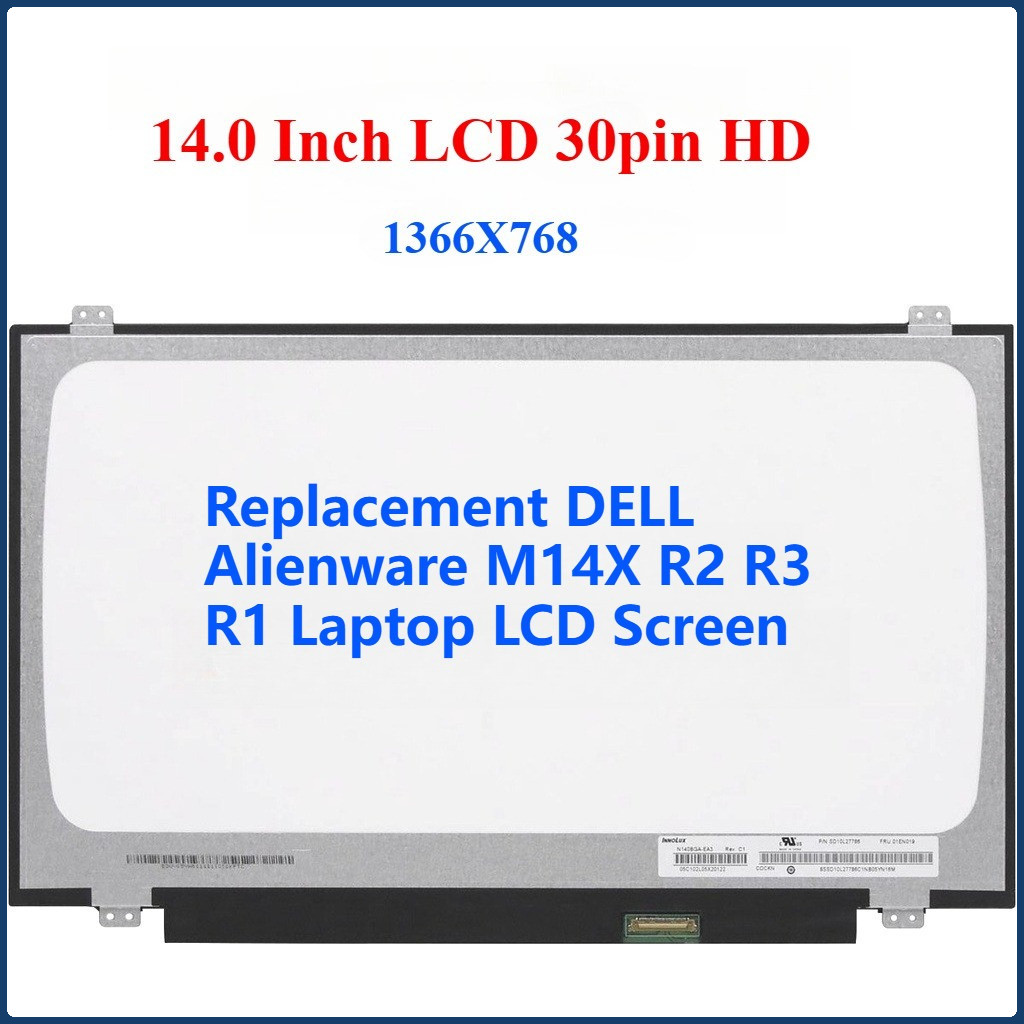 Replacement DELL Alienware M14X R2 R3 R1 Laptop LCD Screen | Shopee ...