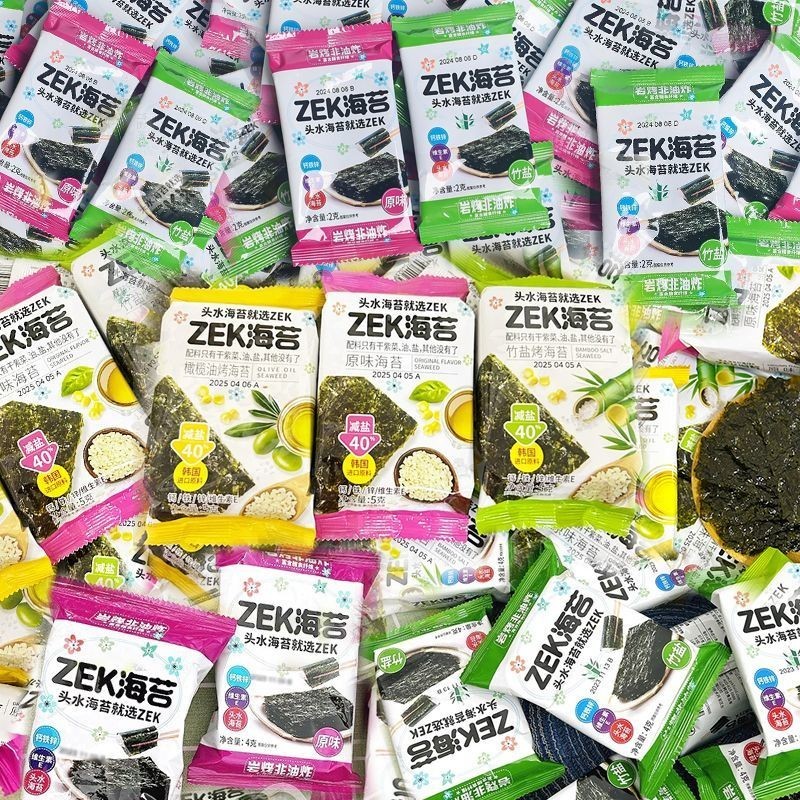 ZEK seaweed sheet independent small package roasteZEK ...