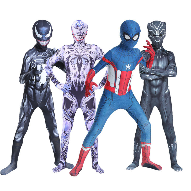 Costume Venom, Black Panther, Children's Bodysuit, Captain America ...