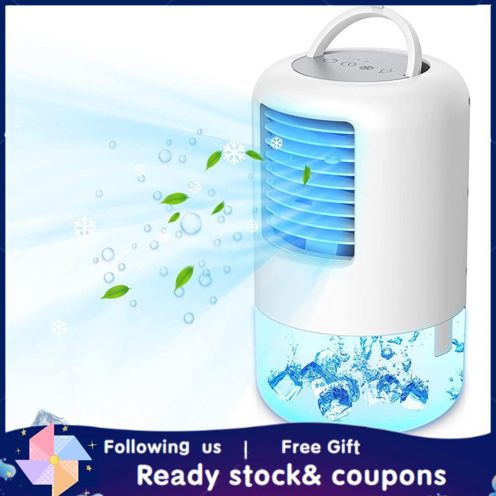 xiyijia Portable Air Conditioner 20W Timing Function Night Light Mini 3 ...