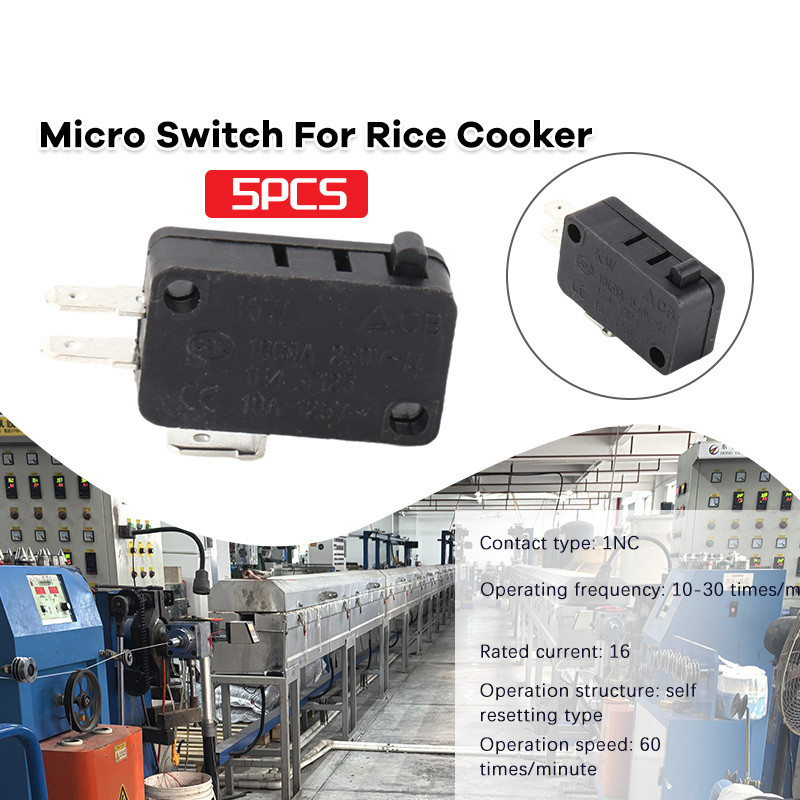 Microwave Oven Door Micro Switch 250v 16a Rice Cooker Micro Switch ...