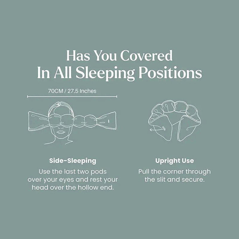 vastcouji Blanket Weighted Sleep Mask Gravity Eye Pillow Gravity Gentle ...