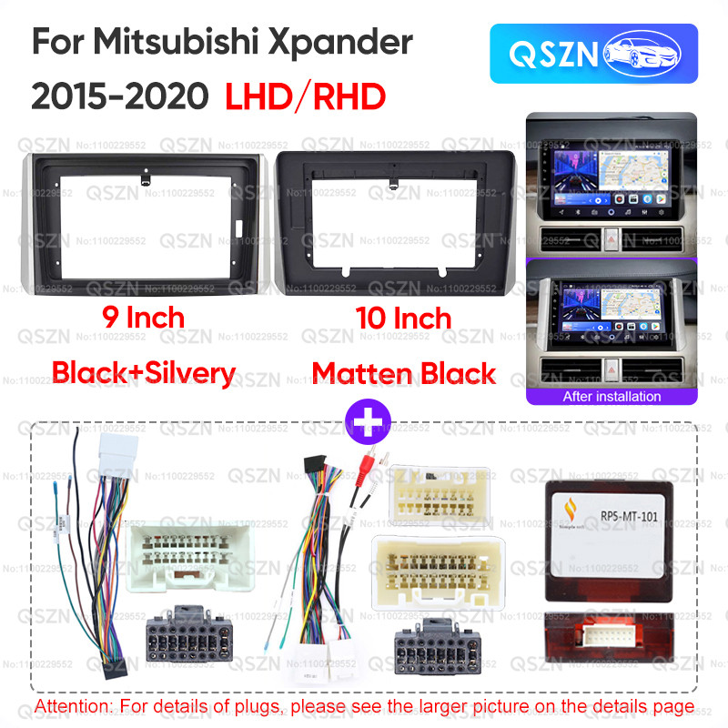 For Mitsubishi Xpander 2015-2020 9/10inch Car Multimedia Radio Frame ...